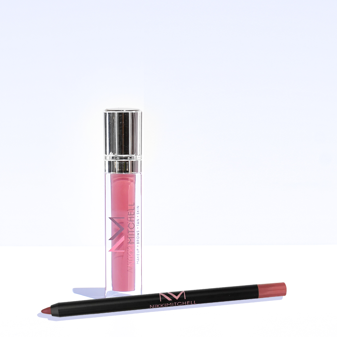 NIKKI Bundle - Creme Liquid Lips + Liner – Nikki Mitchell